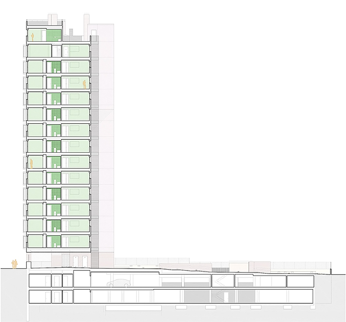 SI Architects | El cielo de Valdebebas. 27 housing units in Madrid
